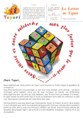 Lettre de Tapori | N°428 - ATD Quart Monde International